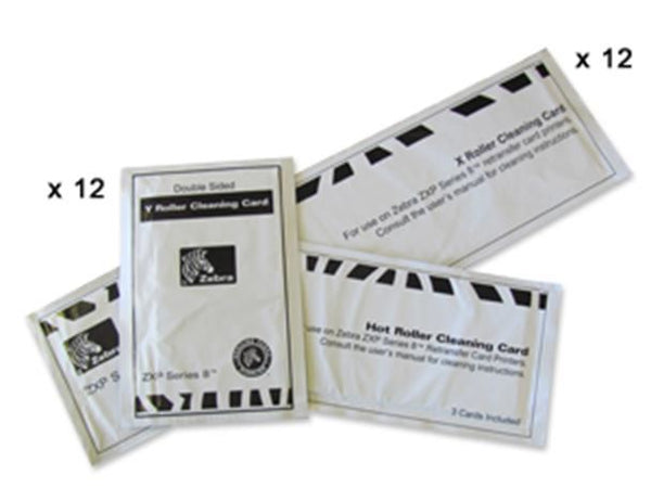 Zebra ZXP Series 8 Cleaning Card Kit - Photocopiers Direct Ltd